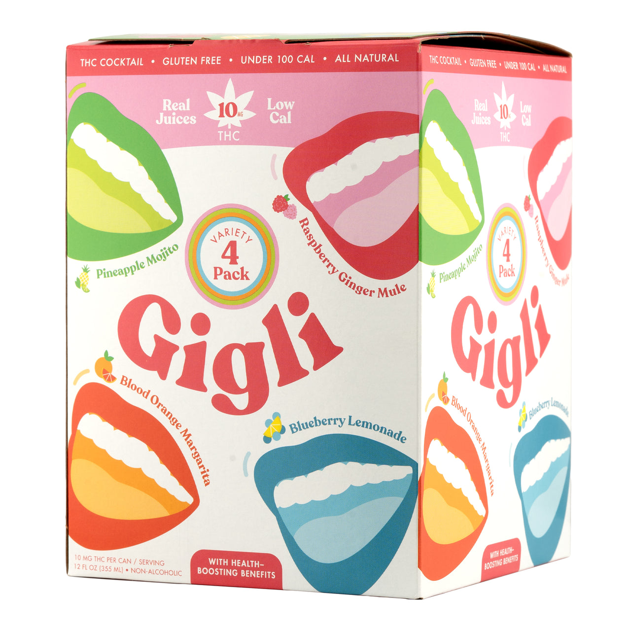 GIGLI THC Cocktails (10 mg) – Hemp House