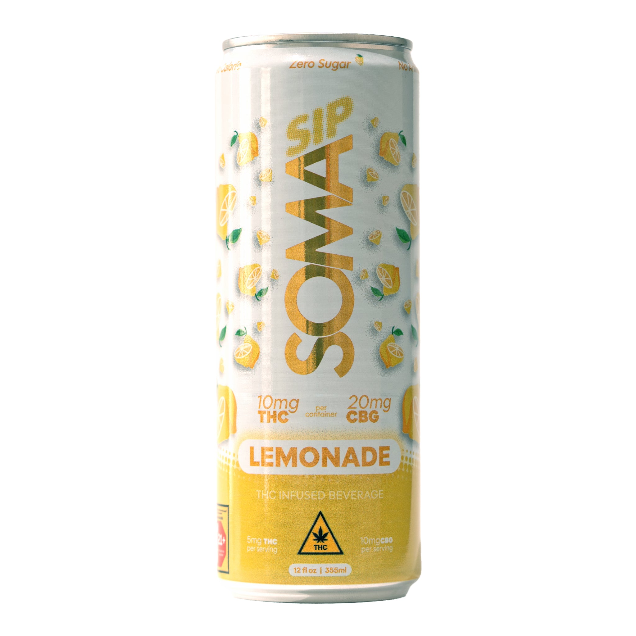 Soma Lemonade THC+CBG Infused Beverage 10mg THC – Hemp House